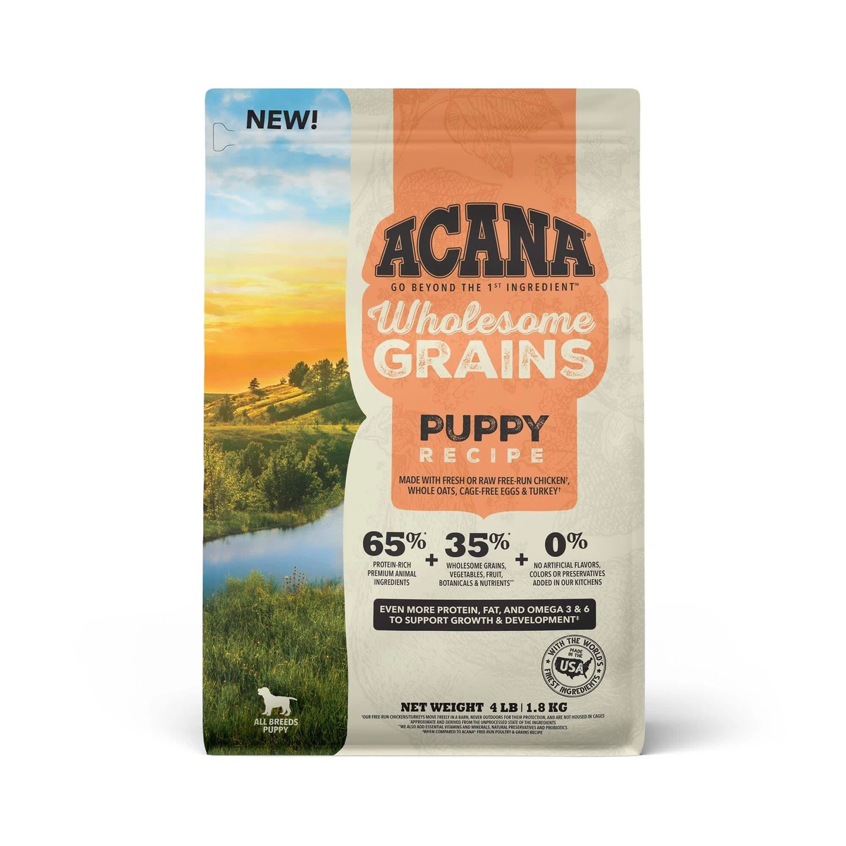 ACANA Wholesome Grains Chicken & Turkey Puppy Recipe – Dog Wild Pet Supply